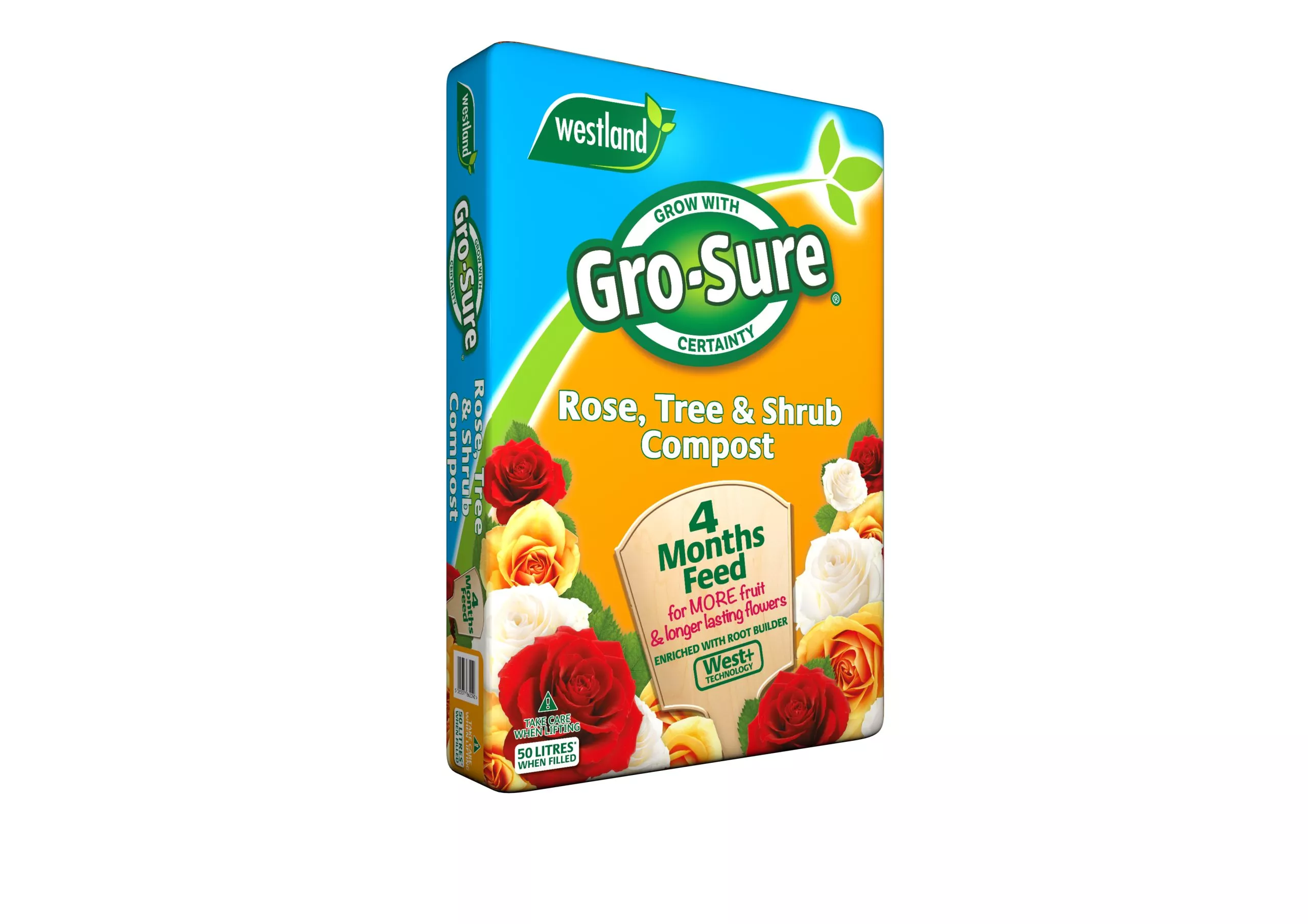 Gro-Sure Rose, Tree & Shrub Compost | Soil & Compost | Westland Garden ...