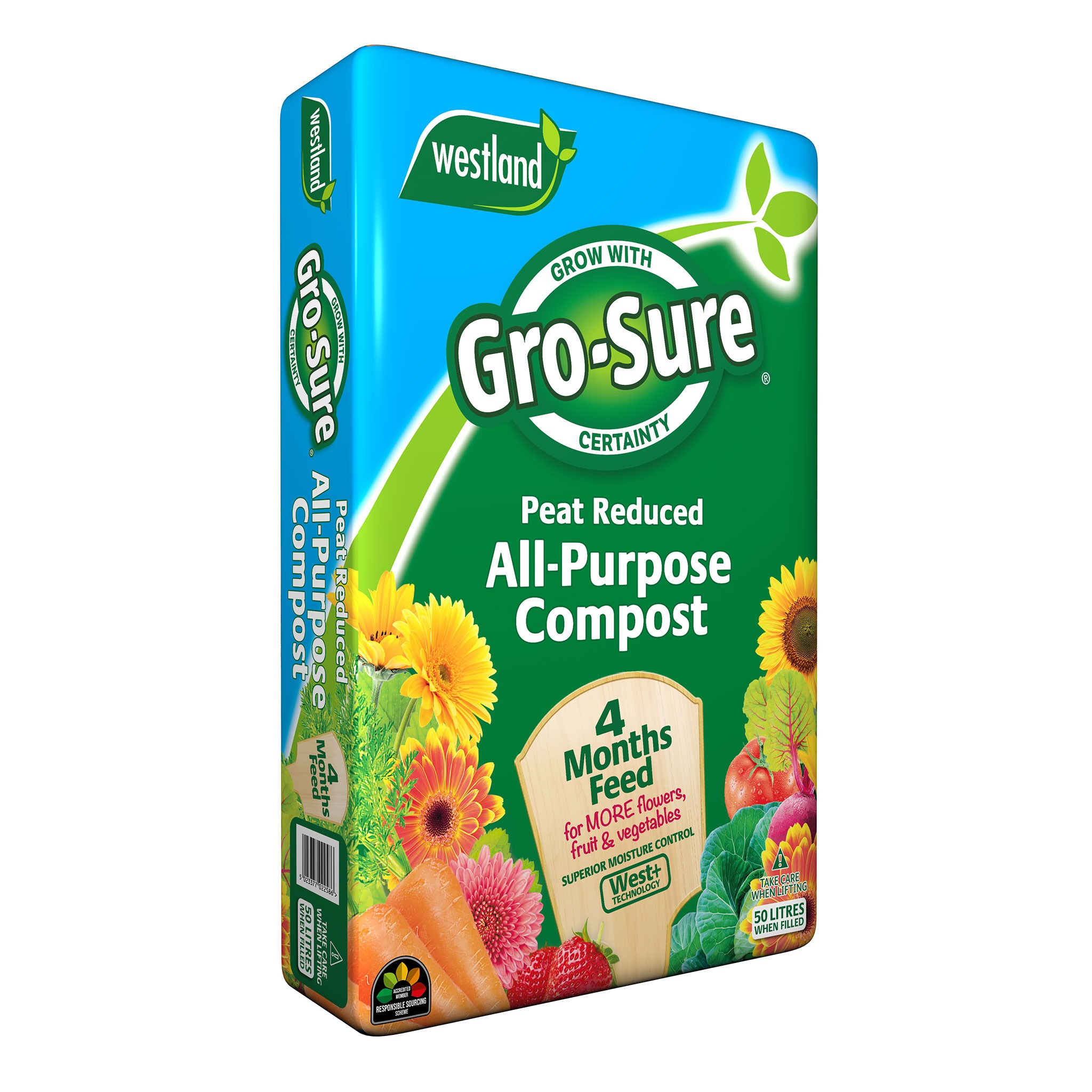 Gro-Sure All-Purpose Compost | Multi-Purpose | Garden Health