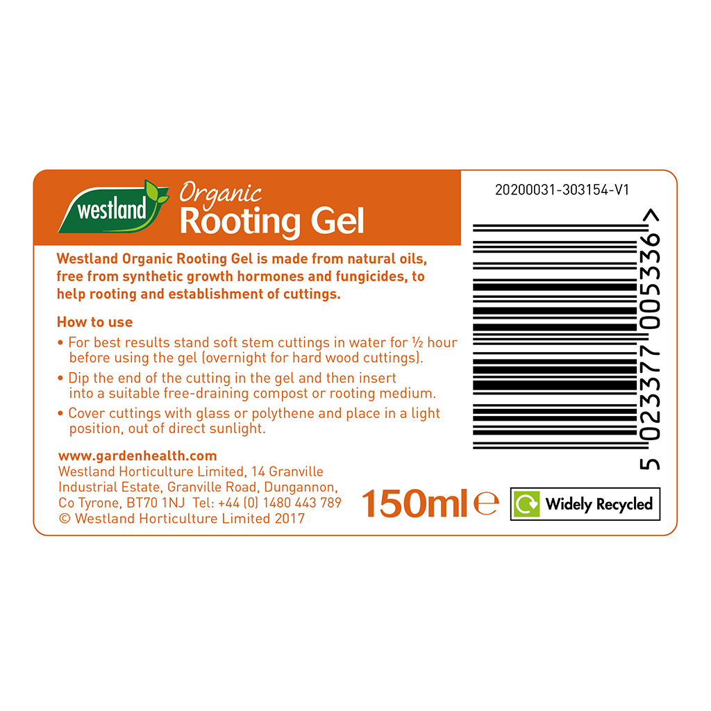 Westland Organic Rooting Gel - Plant Feed | Westland Garden Health
