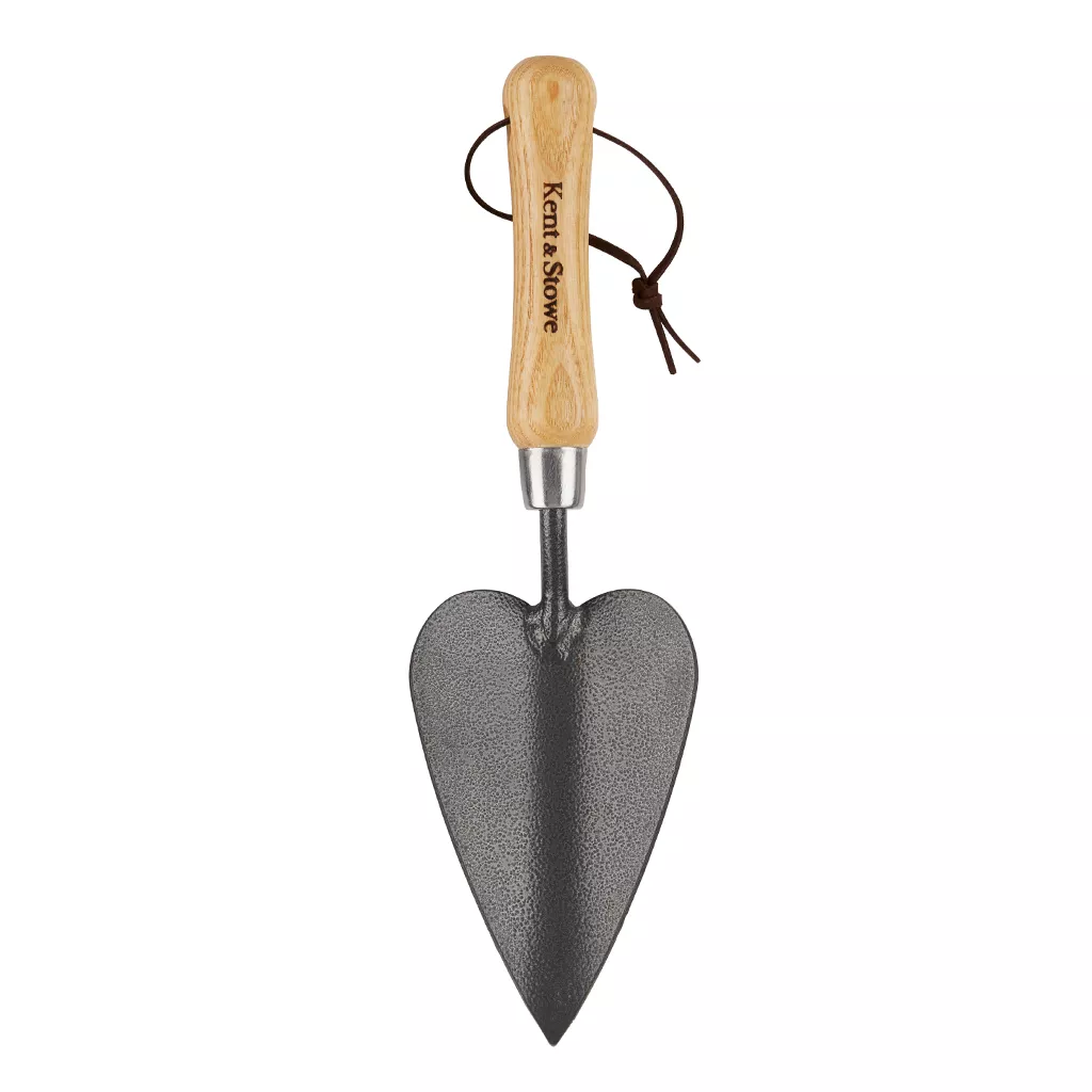 Carbon Steel Heart Shaped Hand Trowel - Kent & Stowe - Garden Health