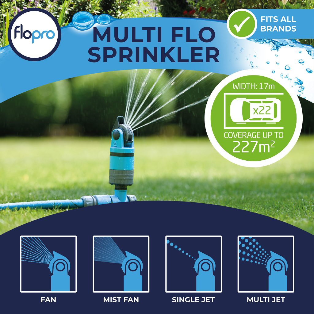 Flopro Multiflo 360° Sprinkler - Watering Products - Garden Health