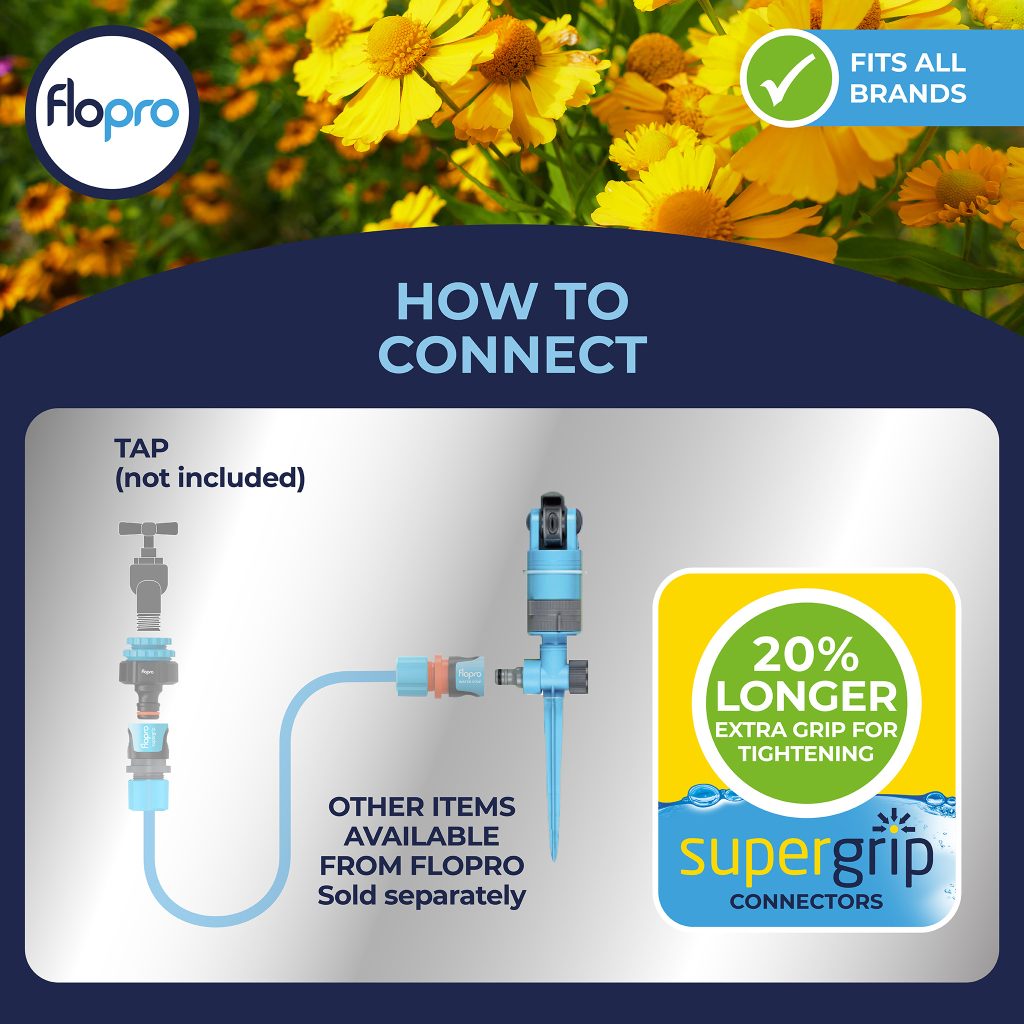 Flopro Multiflo 360° Sprinkler - Watering Products - Garden Health