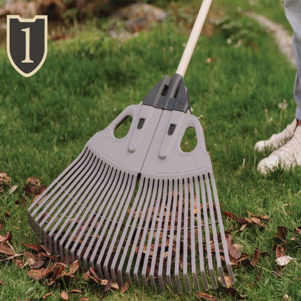 Kent & Stowe 3 in 1 Leaf Rake - Kent & Stowe Garden Health