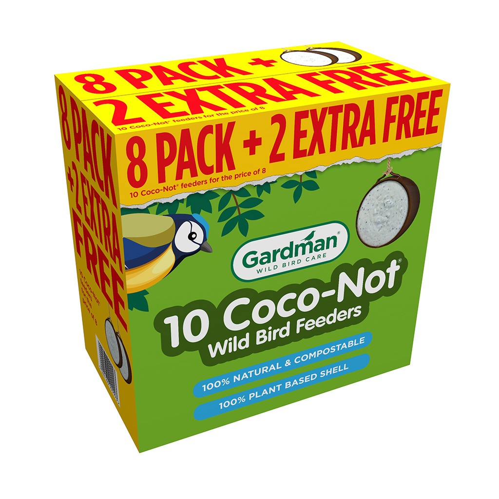 Gardman Coco-Not® Wild Bird Feeder - Bird Care - Garden Health