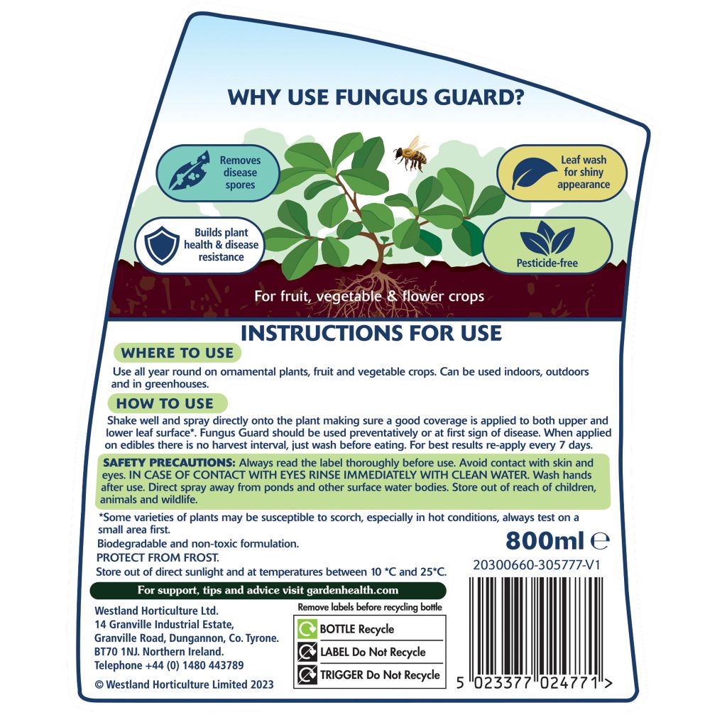 Westland Fungus Guard - Pests & Diseases - Westland Garden Health