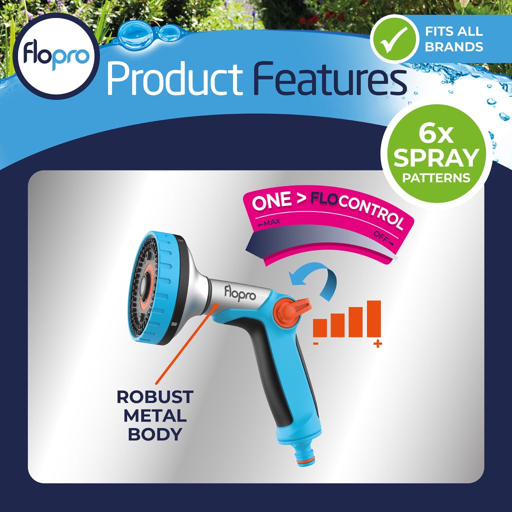 Flopro Heavy Duty Multi Spray - Watering - Westland Garden Health