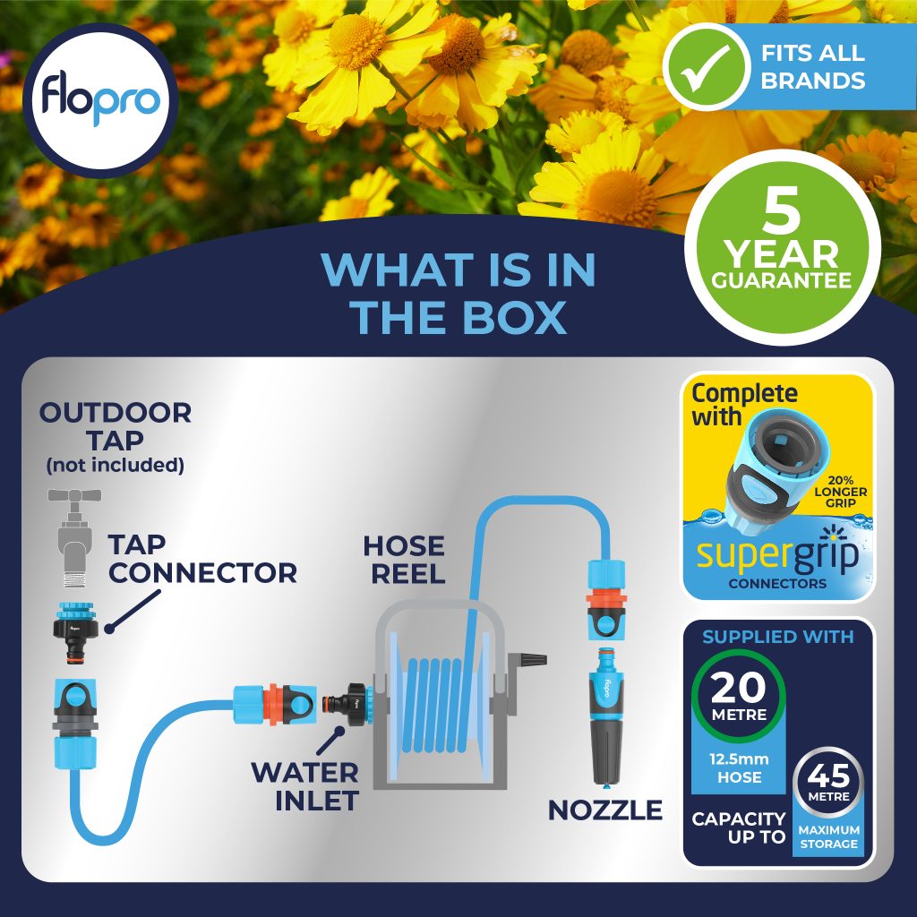 Flopro Everyday Complete Hose System - Watering - Westland Garden Health